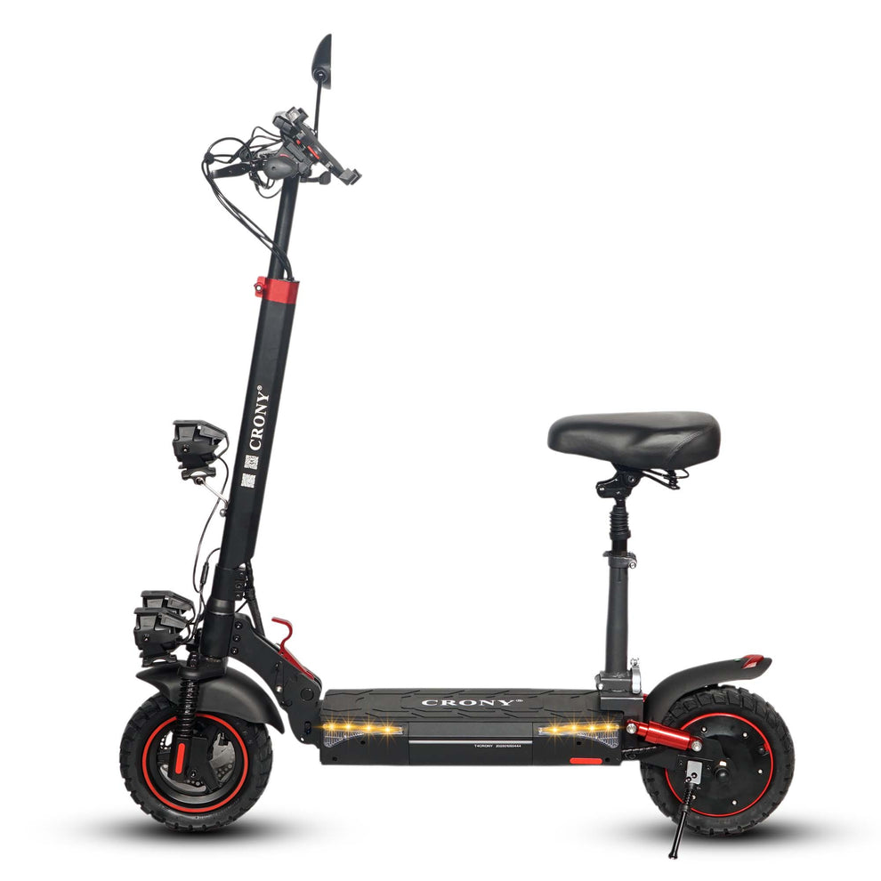 CRONY T4 Electric Scooter Big LCD Display With Seat 2000W Motor Smart ...